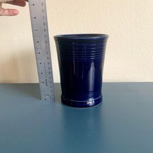 Fiestaware | Kitchen | Vintage Blue Fiestaware Utensil Canister | Poshmark